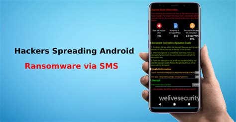 Hackers Spreading Android Ransomware Via SMS To Your Contacts