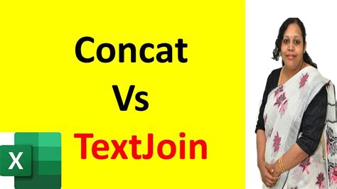 Concat Vs Textjoin Which One To Use Youtube