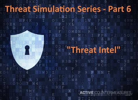 Threat Simulation Threat Intel Active Countermeasures