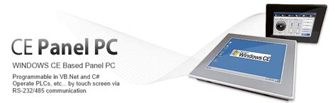 Industrial Panel PCs Windows CE Product Overview