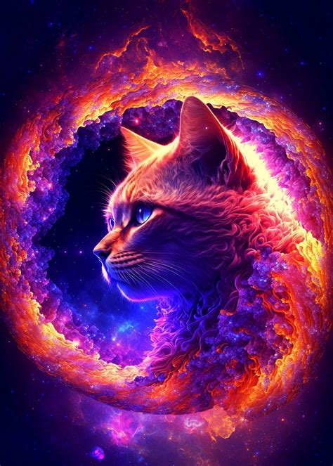 Galaxy Cat Wallpaper Hd 4k