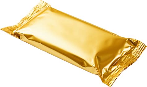 Golden Candy Wrapper Png With Ai Generated 34338611 Png