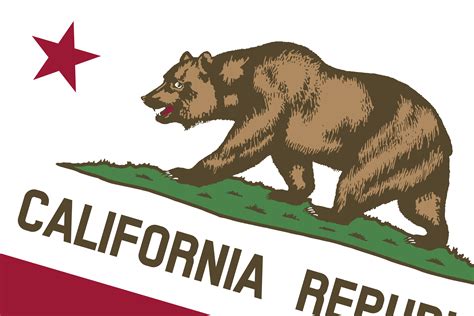 Printable California State Flag