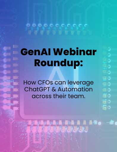 Harnessing The Power Of Generative Ai In Finance Absolute Webinar Absolute