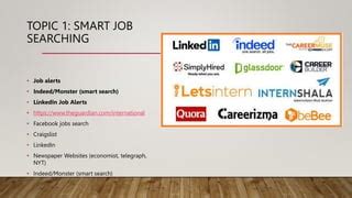 Workshop Part Pptx Resume Writing And Advice Job Search