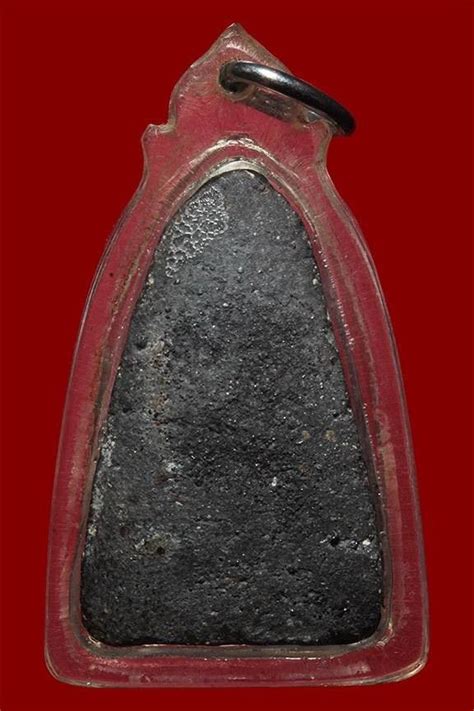 298444 พระหลวงปู่ทวด วัดประสาทฯ พิมพ์ใหญ่ เนื้อผง ดำ ปี 2506 จ กรุงเทพฯ สยามวัตถุมงคล