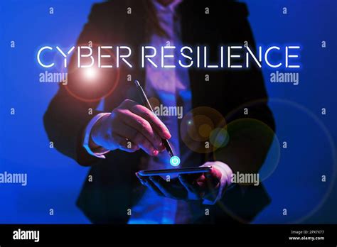 Text Caption Presenting Cyber Resilience Concept Meaning Measure Of