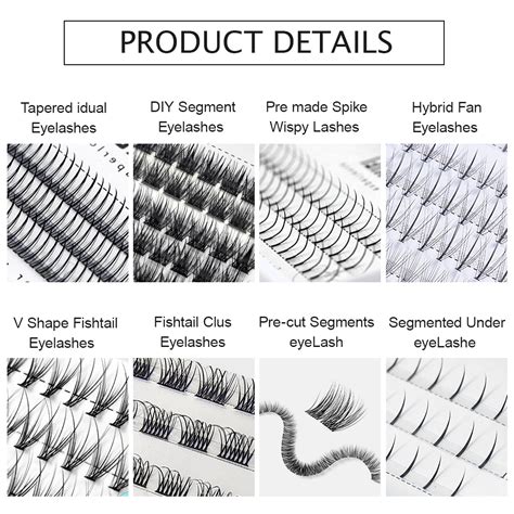 Cluster Eyelash Wholesale Lash Kit Cluster Lashes Diy Lash Sealant And Bond Kit Eyelash Clusters