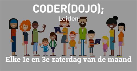 CoderDojo Leiden Kinderen Leren Gratis Programmeren