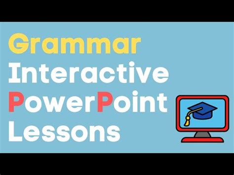 Interactive Grammar PowerPoint Lessons Preview Video YouTube