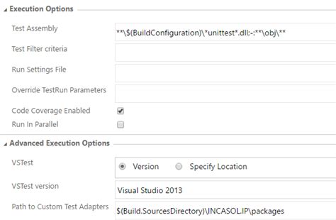 Continuous Integration How To Run NUnit Test In Visual Studio Team