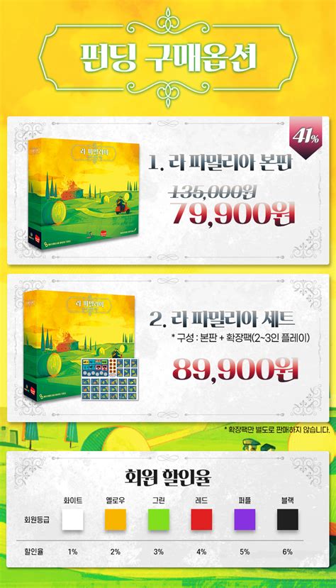 보드엠 라 파밀리아 펀딩시작 보드라이프 보드게임 게시글