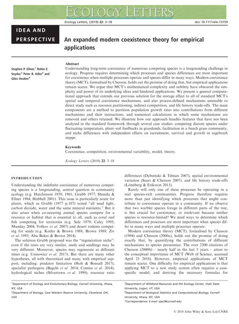 An Expanded Modern Coexistence Theory For Empirical Applications