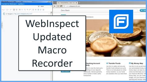 Webinspect Updated Macro Recorder 2020 Youtube