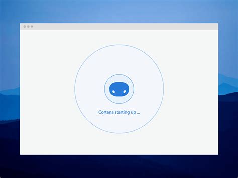 Cortana On Desktop Loading By Yihang On Dribbble