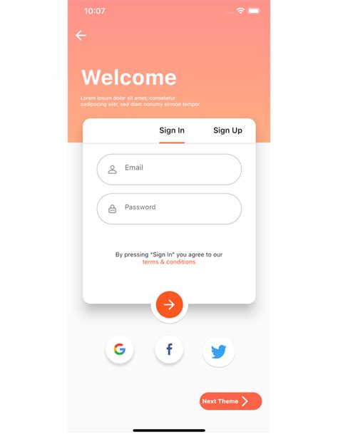 Flutter Firebase Social Authentication By Boffincoders Codecanyon