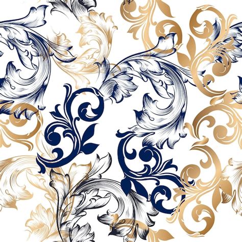 Premium Vector Classic Vector Pattern In Retro Style