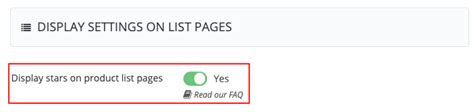 How To Display Rating Stars On Product List Pages
