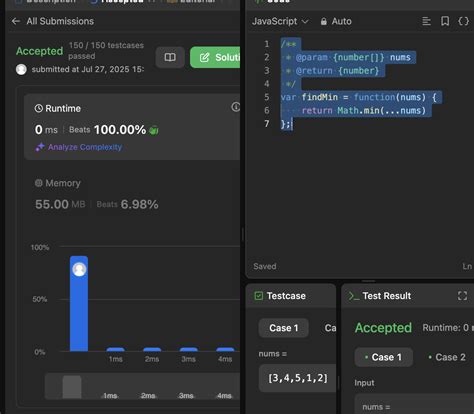Leetcode 153 Find Minimum In Rotated Sorted Array