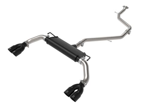 Afe Power 49 36054 B Afe Takeda 304 Ss Cat Back Exhaust System Wblack