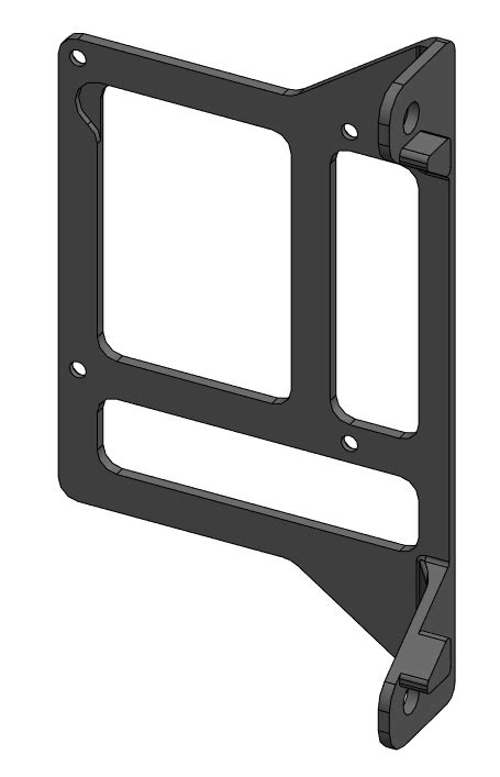 Raspberry Pi Flirc Case Bracket For 3030 Profile By Vajo Download Free Stl Model