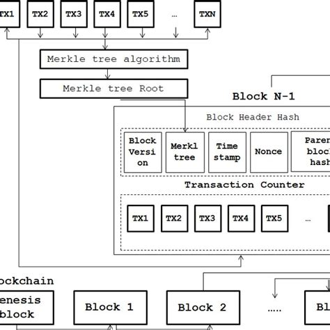 Blockchain Infrastructure Download Scientific Diagram