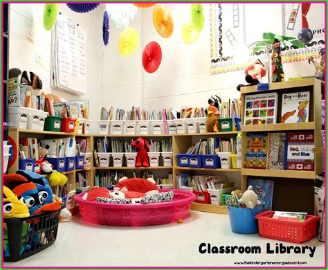 Kindergarten Class Classroom Library
