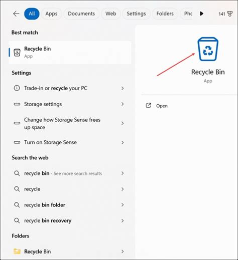 What Are Different The Ways To Open Recycle Bin