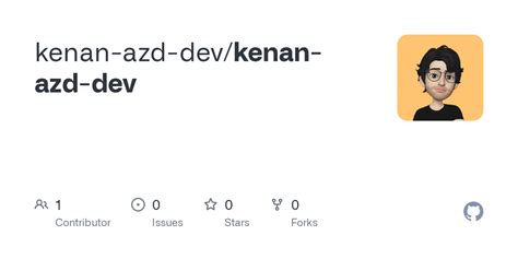 GitHub Kenan Azd Dev Kenan Azd Dev