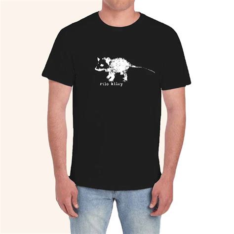 Rilo Kiley Merch Possum Black T Shirt Music Related Ts For Guys