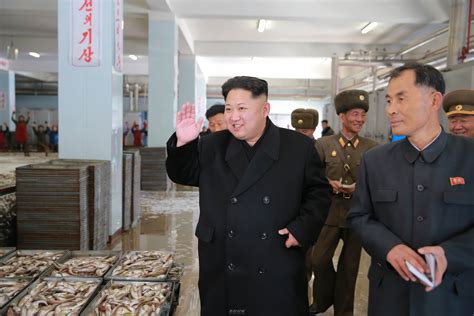 김정은원수님 조선인민군 8월25일수산사업소를 현지지도 조선신보