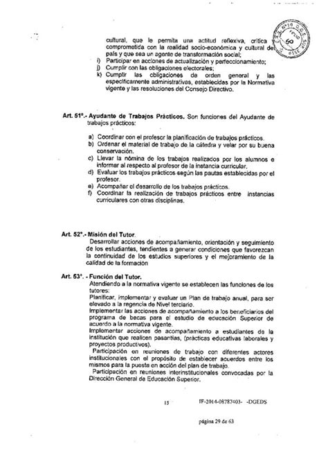 reglamento orgánico institucional ens 10 parte 2 escuela normal