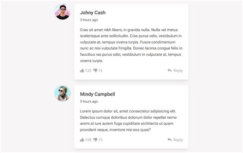 GitHub Mdbootstrap Bootstrap Comments Responsive Comment Box Built