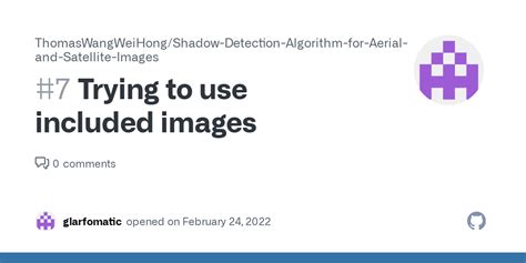 Trying To Use Included Images · Issue 7 · Thomaswangweihongshadow Detection Algorithm For