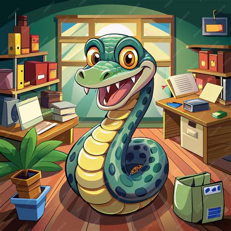 Premium Vector Boelens Python Useful Smiles Post Office Vector