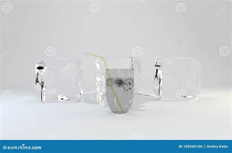 3d冰块 3d翻译 库存例证 插画 包括有 正方形 刷新 特写镜头 反映 例证 饮料 纯度 109369106