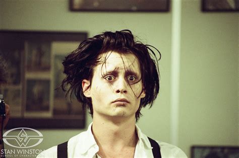Edward Scissorhands Face Close Up