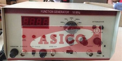Function Generator 1Hz To 10MHz Manufacturer Supplier And Exporter From Ambala Cantt Haryana