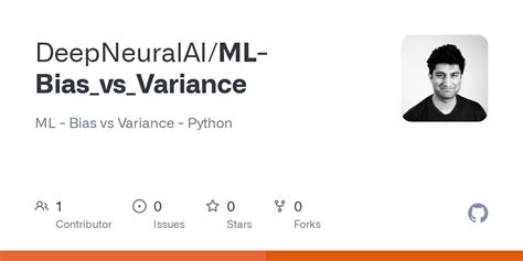 GitHub DeepNeuralAI ML Bias Vs Variance ML Bias Vs Variance Python