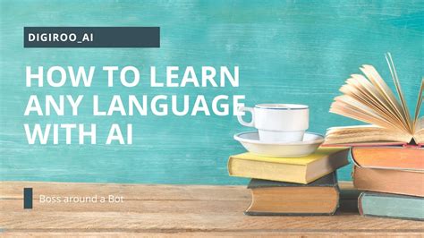 how to learn a language with ai youtube