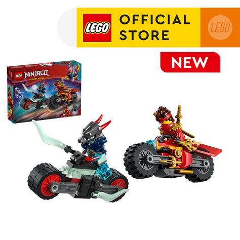 Lego Ninjago Kai S Motorcycle Speed Race Age Building Blocks Pcs Shopee