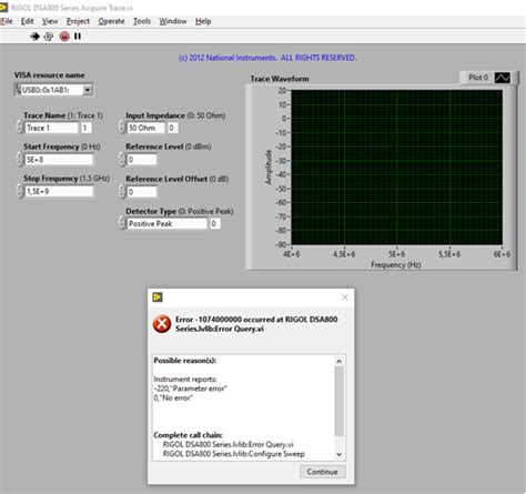 Rigol Dsa800 Series Labview Driver Installation Labview 2019 Ni