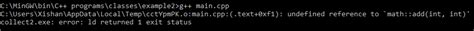 C Ld Returned 1 Exit Statuslibrary Docxfactory Stack Overflow