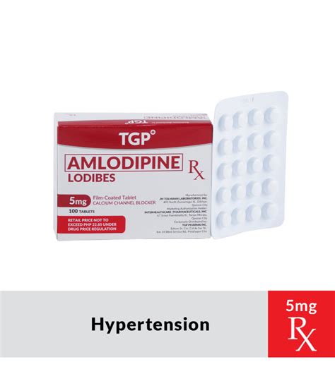 Lodibes Amlodipine 5mg Tablet