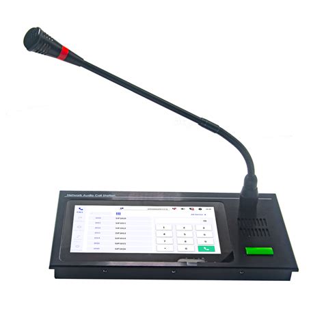 Sip Touch Paging Microphone Terminal Equipment 805t From China