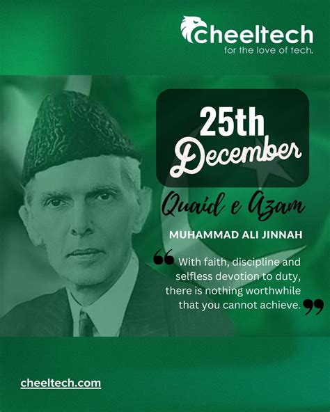 Cheeltech On Linkedin Quaideazam Happybirthdayjinnah