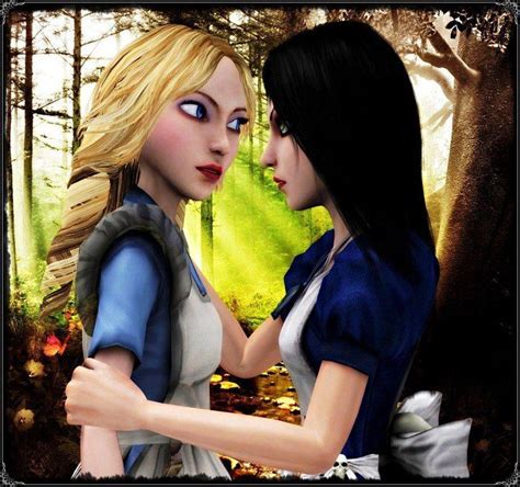 Sweet And Dark Alice Kiss Kiss Kiss Disney Version Alice Madness Disney Alice