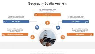 Geography Spatial Analysis In Ppt Powerpoint Presentation Slide Templates Cpp PPT Template