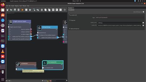 Graph With Python Codelet Is Not Running Deepstream Sdk Nvidia