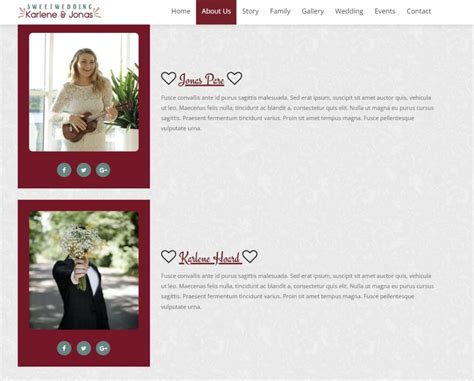 Скачать бесплатно готовый Html Css шаблон свадебного сайта Sweetwedding